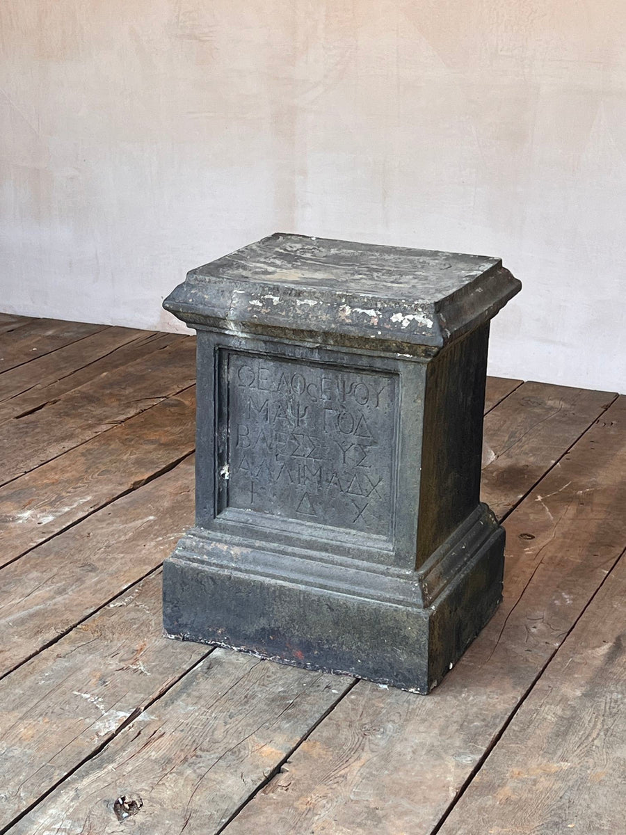 Greek plinth – YEW TREE BARN
