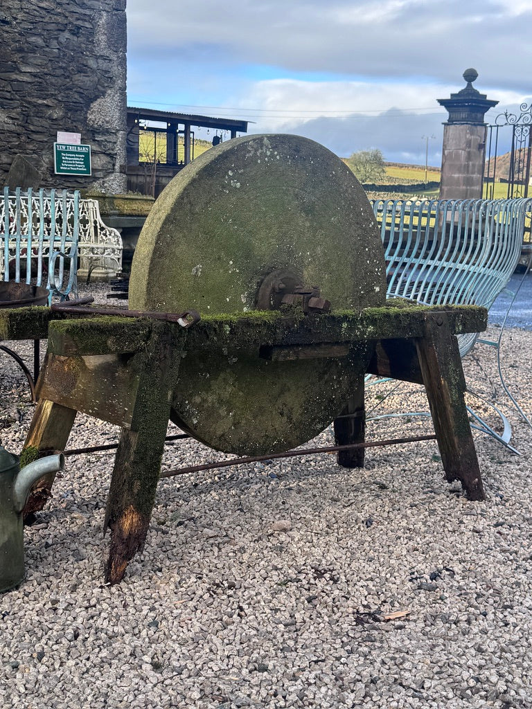 Grinding stone – YEW TREE BARN