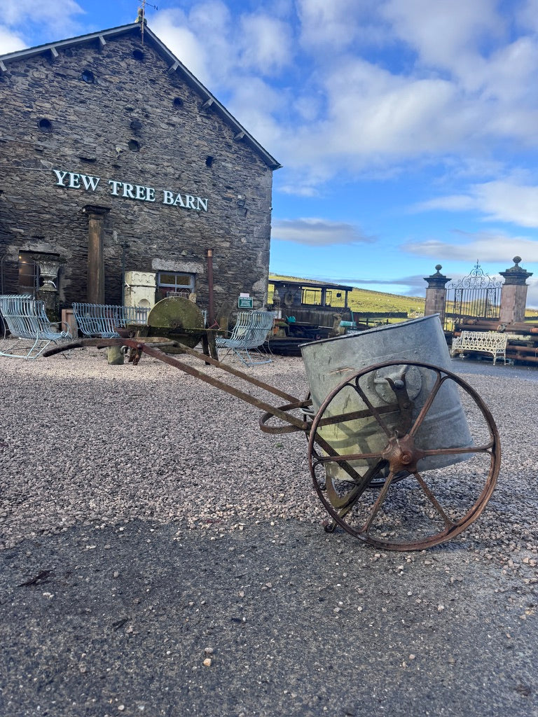 19thC Water barrow bowser – YEW TREE BARN