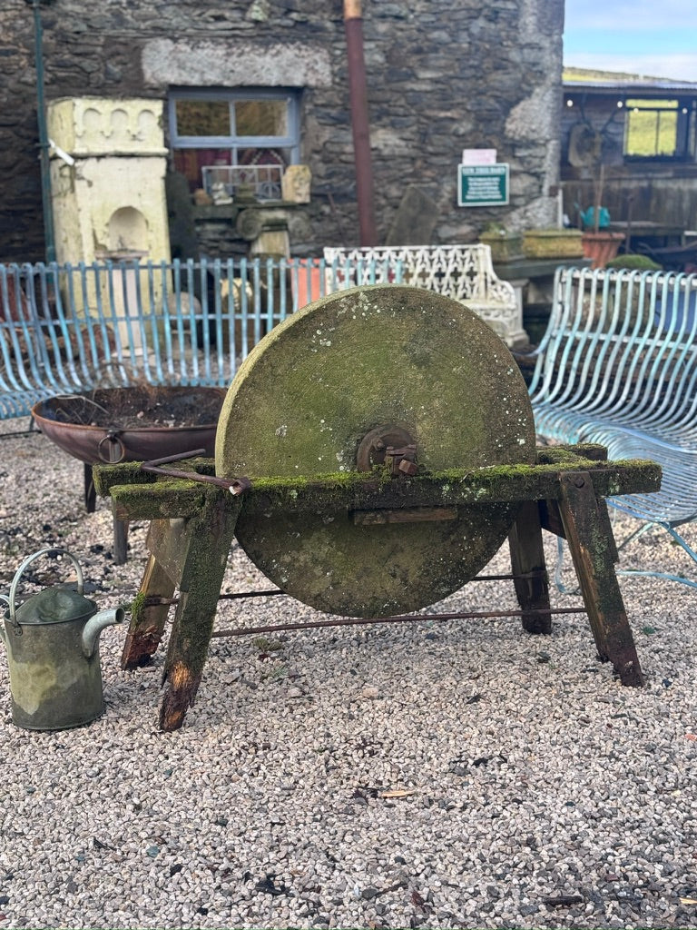 Grinding stone – YEW TREE BARN
