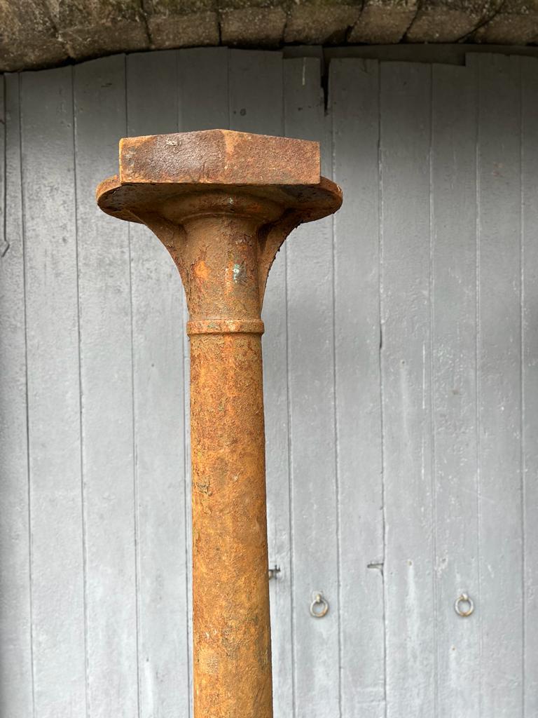 18thC Pair of Cast Iron Columns – YEW TREE BARN