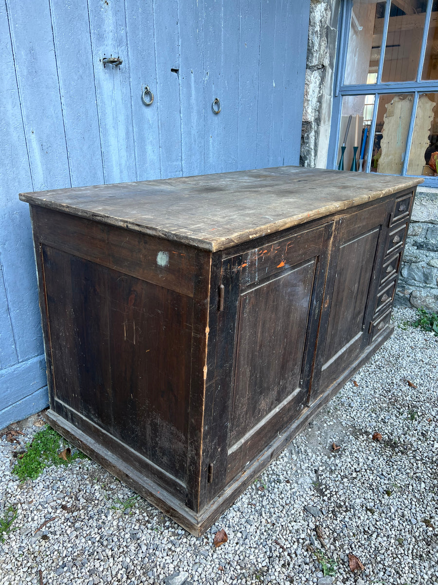 Antique 19th Century Victorian Shop Counter SKU: F101 – YEW TREE BARN