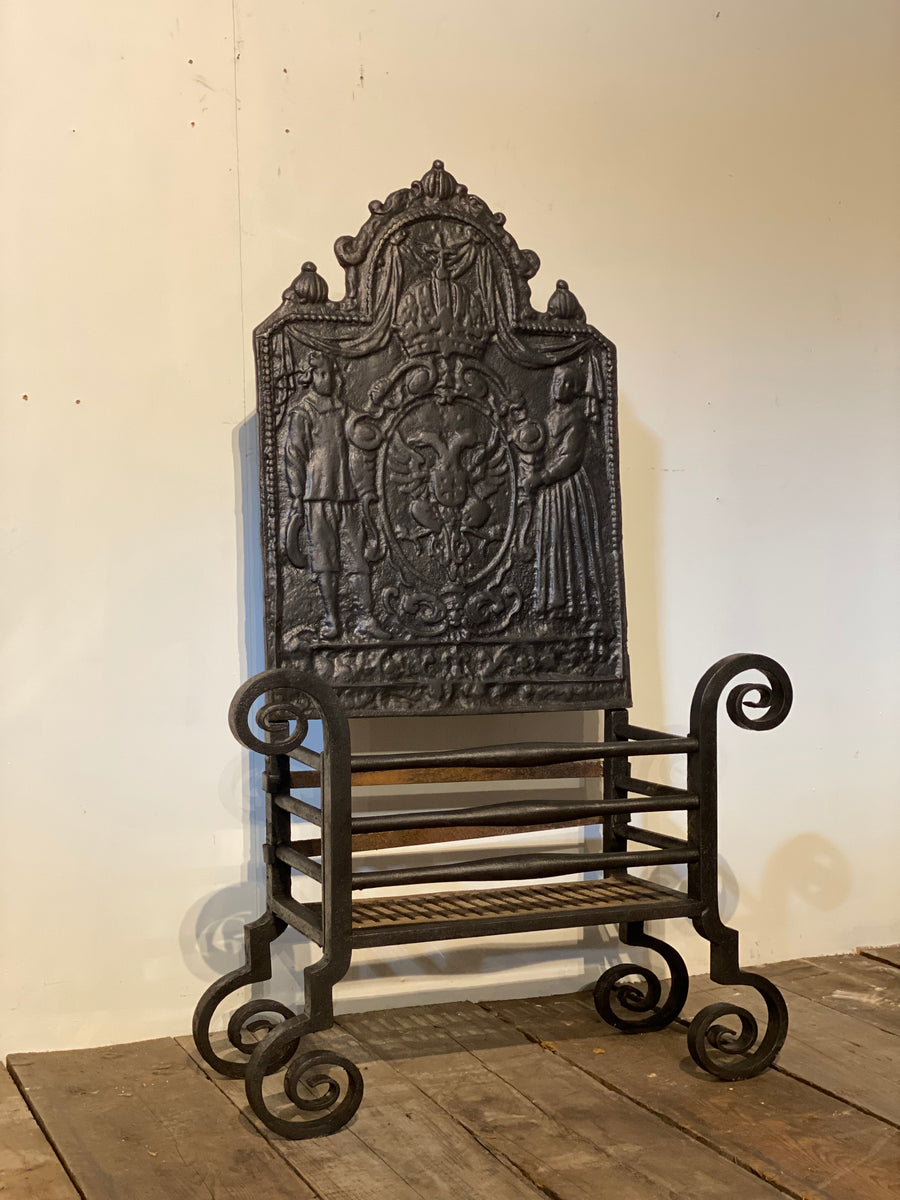 Antique Thomas Elsey Fire Grate – YEW TREE BARN
