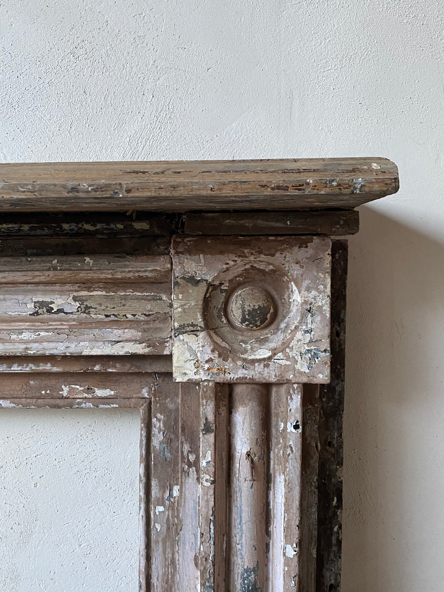 Painted Pine Bullseye Surround – YEW TREE BARN