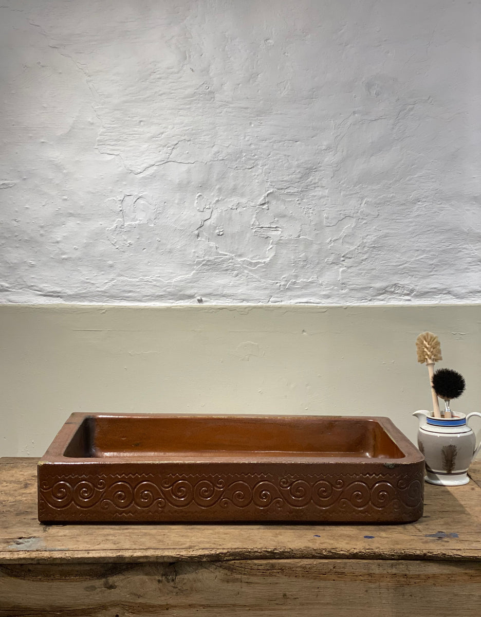 Antique Salt Glazed Sink – YEW TREE BARN