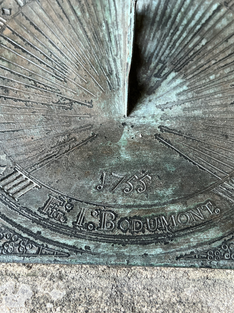 Portland Stone Baluster Sundial – YEW TREE BARN